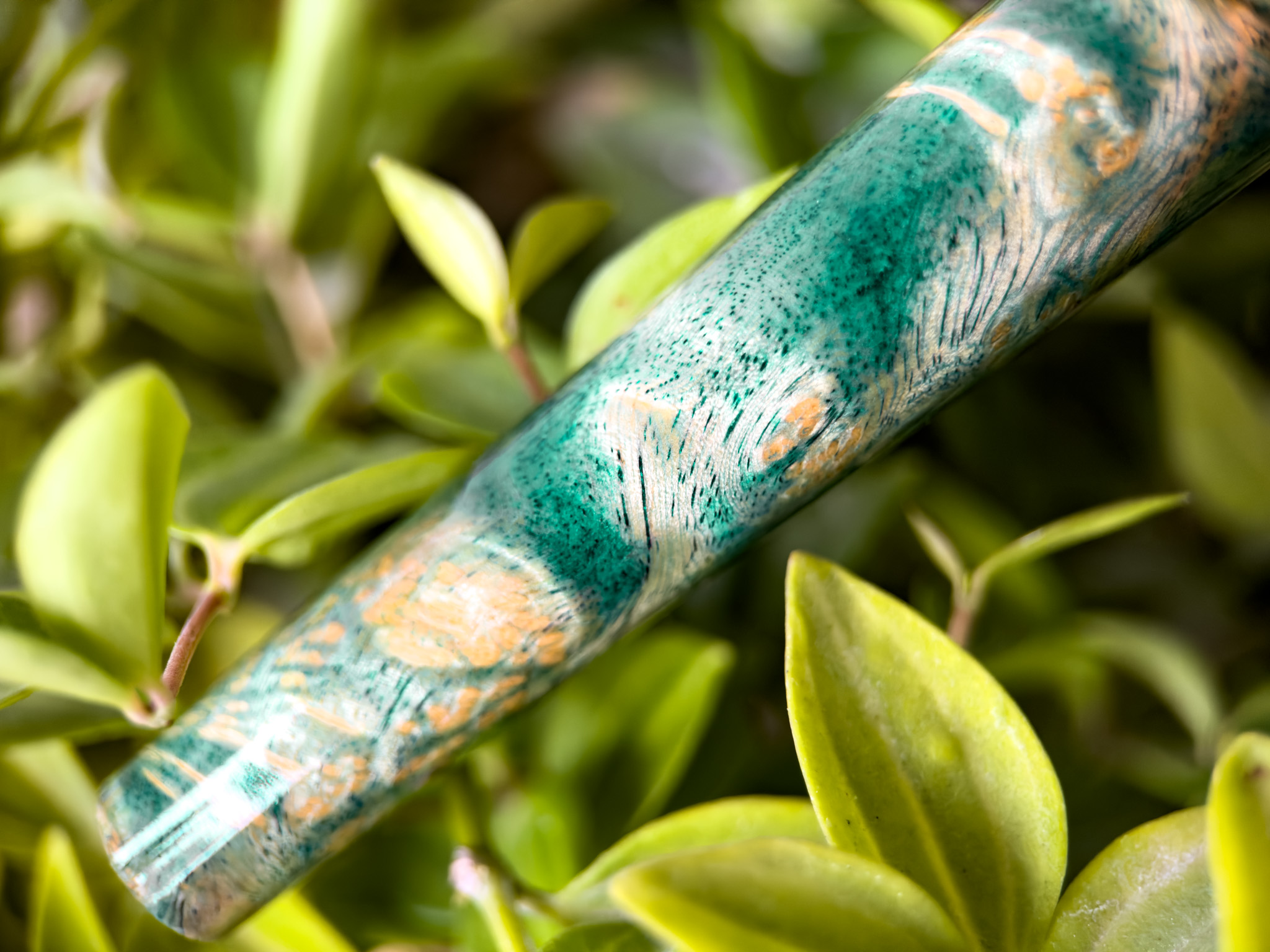 Stable Wood Fountain Pen - Green - CONCOPENS - Artisanal Fountain Pens ...